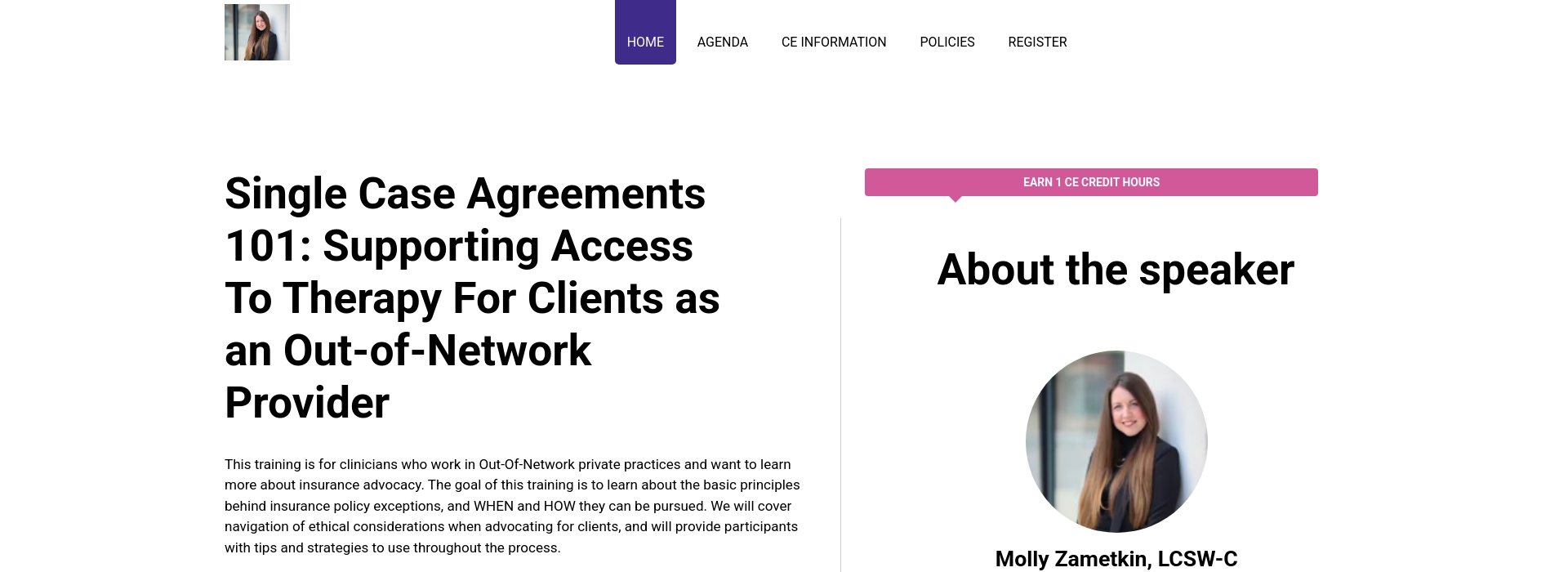 Single Case Agreements 101: Supporting Access To Therapy For Clients as ...